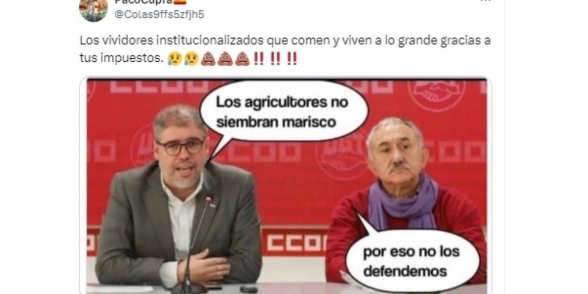 Memes. Sembrando marisco.