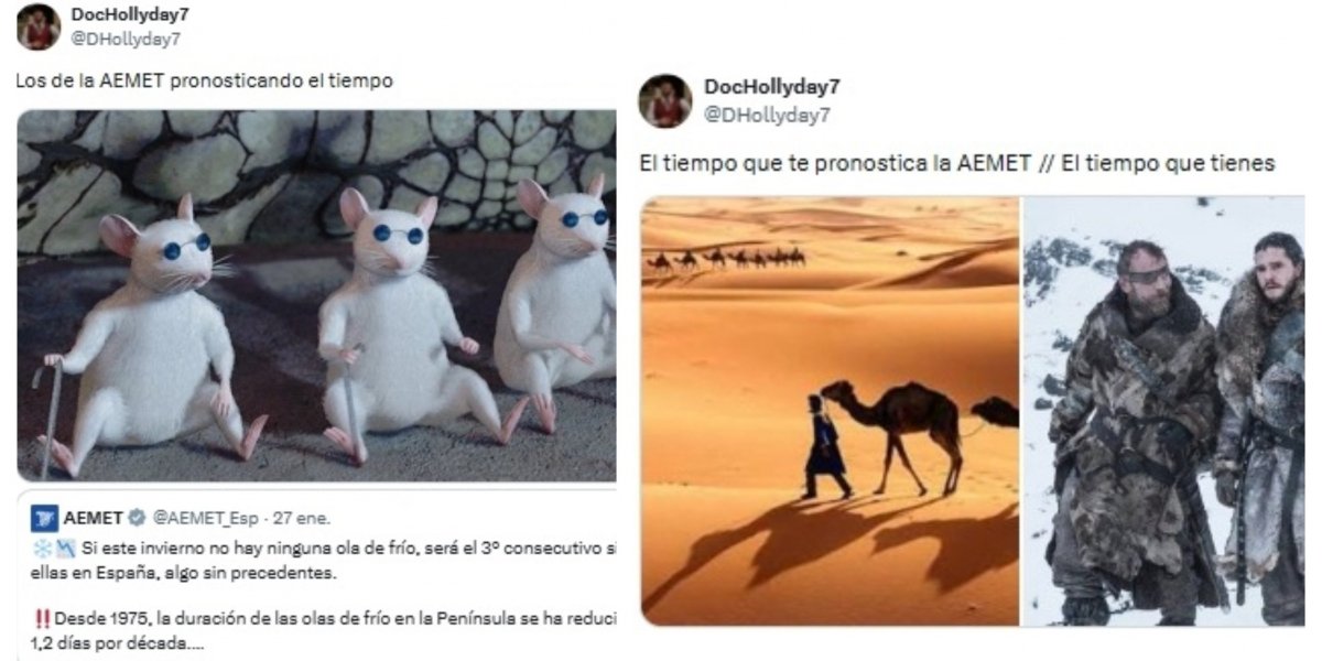 Memes. La meteorología falla más...