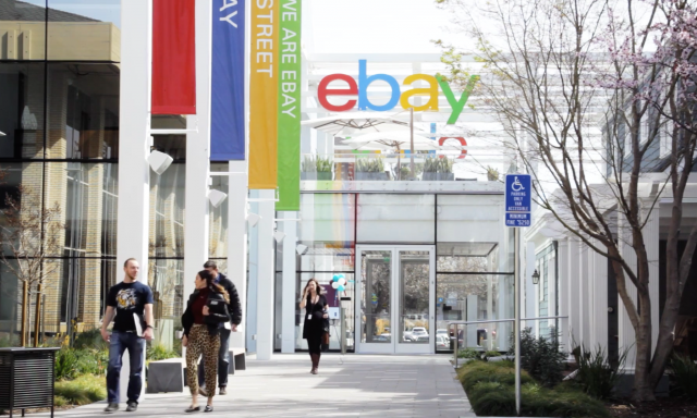 eBay ingresó un 6,3% más en el cuarto trimestre...