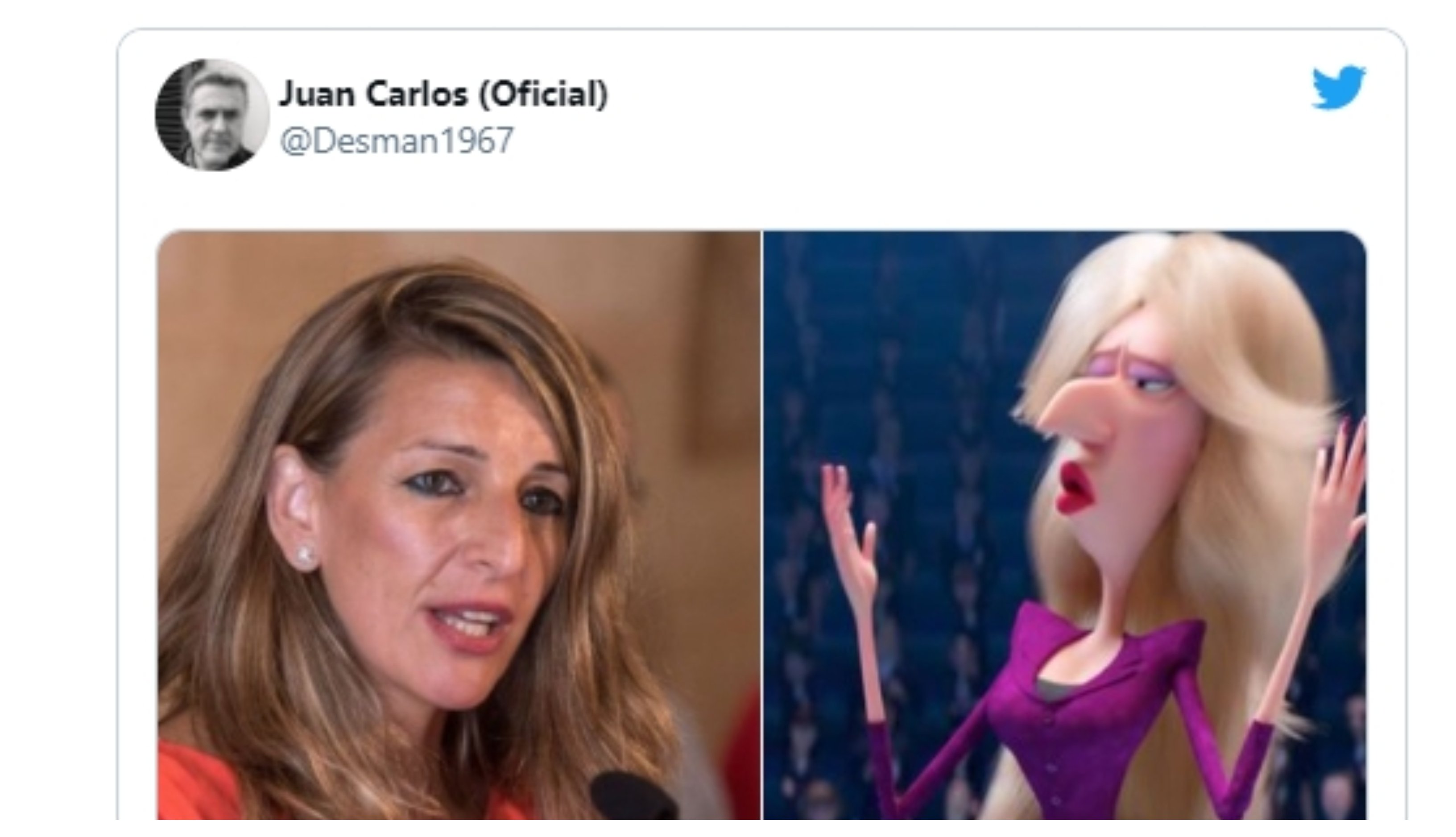 Memes. Yolanda y Valeria: ¿quién es quién?