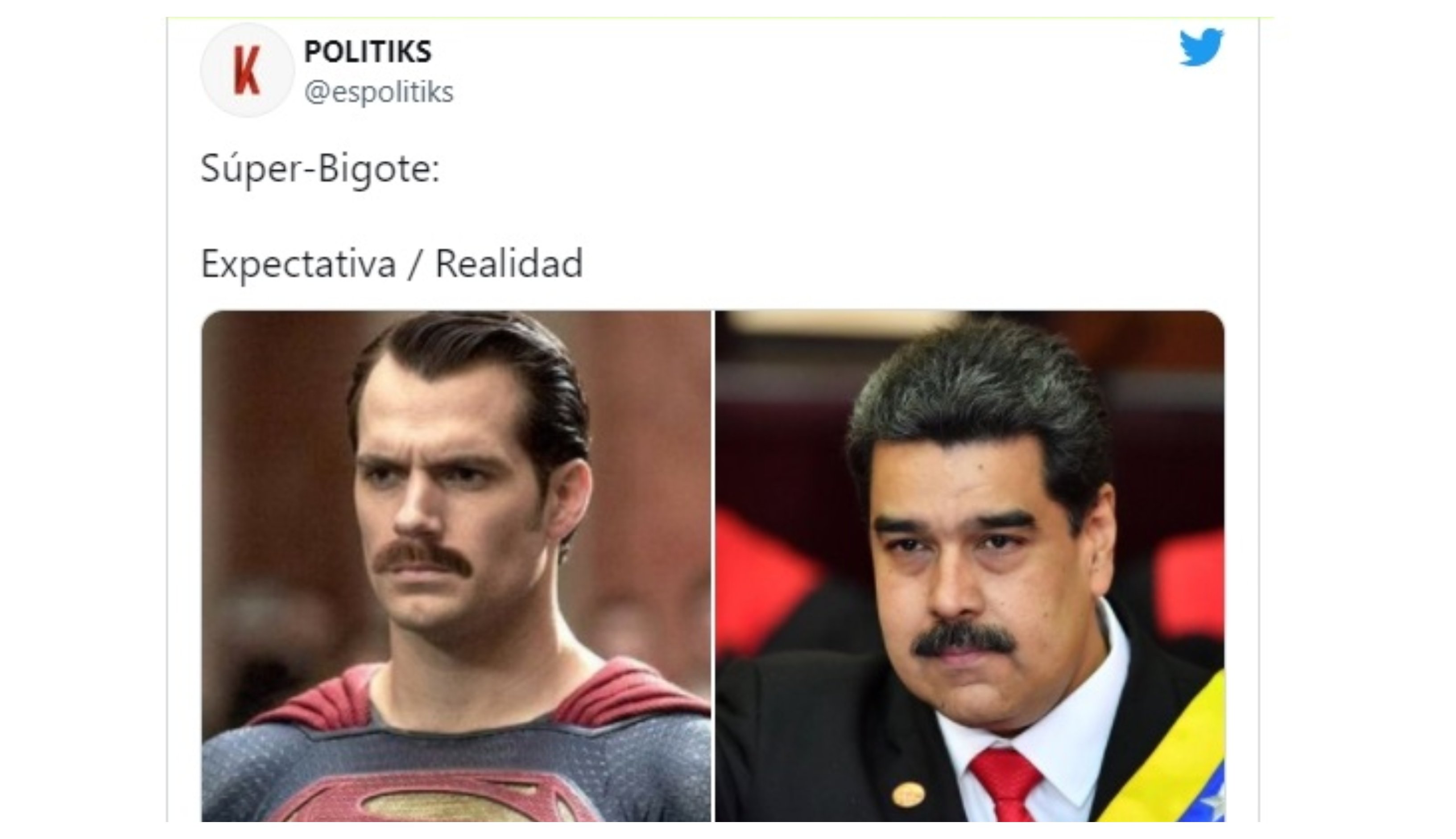 Venezuela. Maduro es..."Superbigote" el nuevo héroe azote...