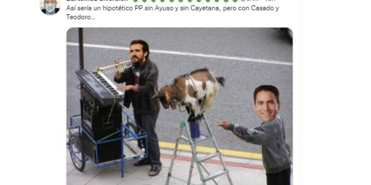 Memes. En Génova sólo falta la cabra