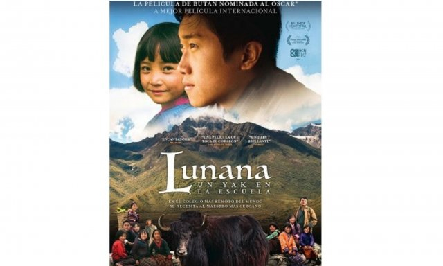 'Lunana, un Yak en la escuela'
