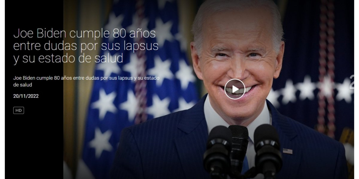 Los 80 años de Joe Biden: RTVE hace un recorrido por los...